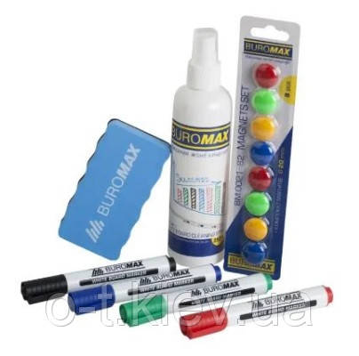 Стартовий набір Buromax Super Start для роботи з маркерною дошкою (BM ...