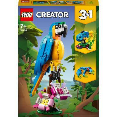 Конструктор LEGO Creator Экзотический попугай 253 детали (31136) (ID ...