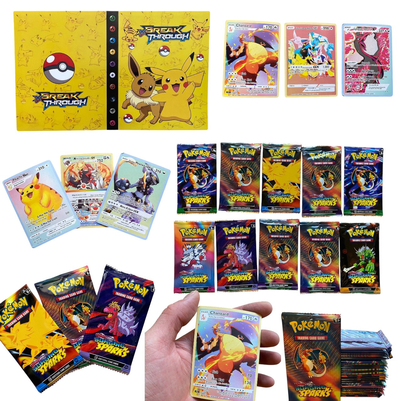 Карточки покемон 240шт + альбом на 240карт, ціна: 550 ₴, купити на Prom.ua