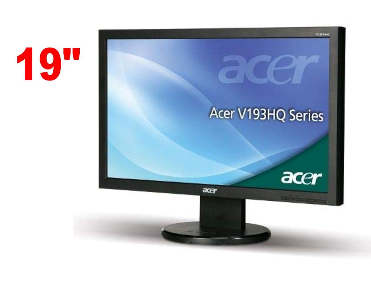 Монитор Б-класс Acer V193HQL / 19" (1366x768) TN / VGA + кабели в ...