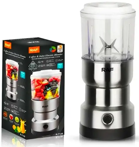 Кавомолка-подрібнювач RAF R-7126 300 Вт для швидкого результату 9782, ціна: 408 ₴, купити на Prom.ua