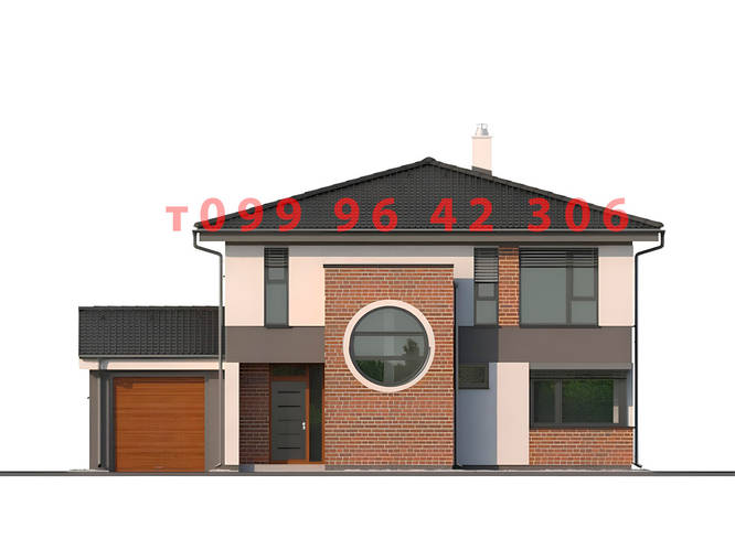 Новый проект 2024 двух этажного современного дома D182 (ID#2522168923), цена: 3000 ₴, купить на ...