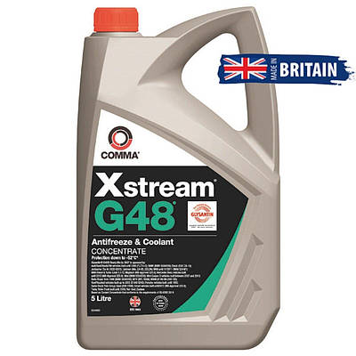 Антифриз концентрат Comma XSTREAM G48 AF CONC 5л (4шт/уп), ціна: 1596. ...