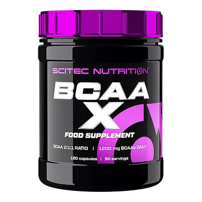 Амінокислота BCAA Scitec BCAA X, 180 капсул, ціна: 769 ₴, купити на Prom.ua