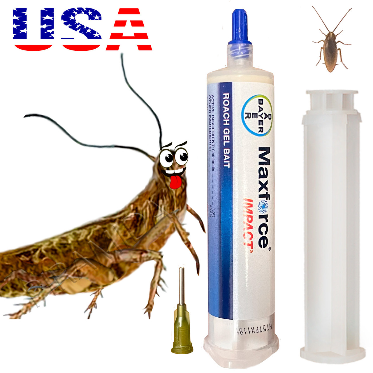 Гель від тарганів Maxforce Impact Roach Gel Bait 30мл, ціна: 520 ...