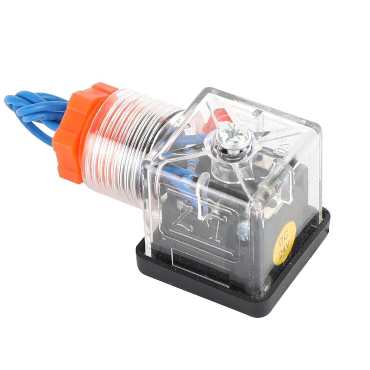 Электроразъем с индикатором DIN 43650/A М SOCKET (24V DC): продажа ...