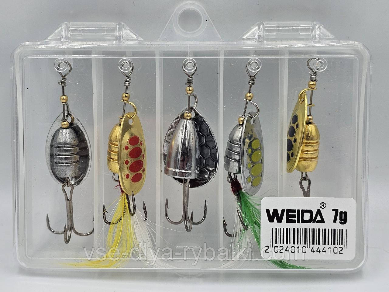 Набір вертушок Weida 7 гм: продаж, ціна у Харківській області. Блесни ...