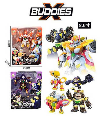 Трансформер XYW 137-3 (18) 2 види, розбирається на 2 фігурки, в коробці ...