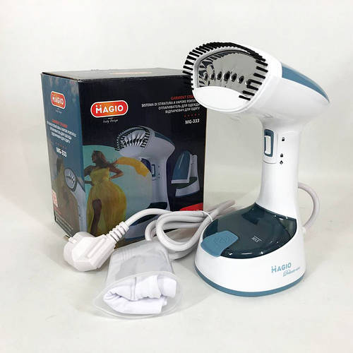 Ручний відпарювач MAGIO MG-333 парогенератор ручний, відпарювач для одягу дорожній, вертикальний ...