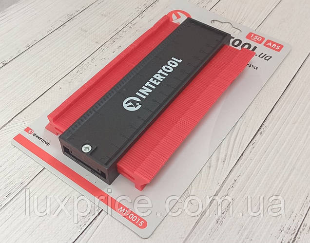 Шаблон для копіювання контуру 150 мм, ABS, з фіксатором INTERTOOL MT-0015 LuxPrice (ID ...