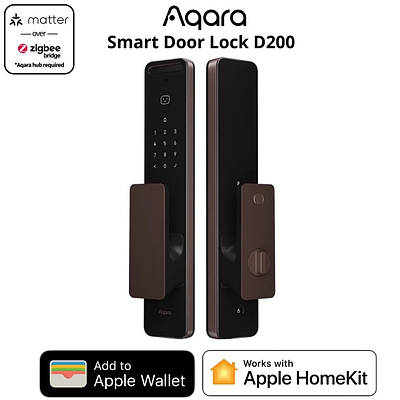 Розумний дверний замок Aqara Smart Lock U200 Matter Bluetooth 5.0 EU ...