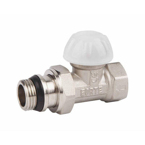 Кран радіаторний SD Forte Powerful 1/2" з антипротіканням прямий ...