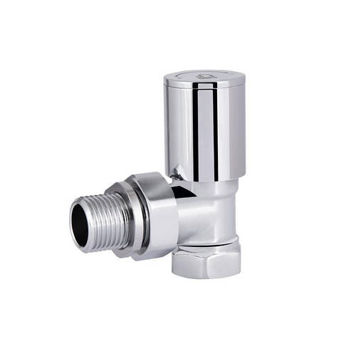 Кран радіаторний SD Forte 1/2" кутовий хром SF234W15 baumis dort (ID ...