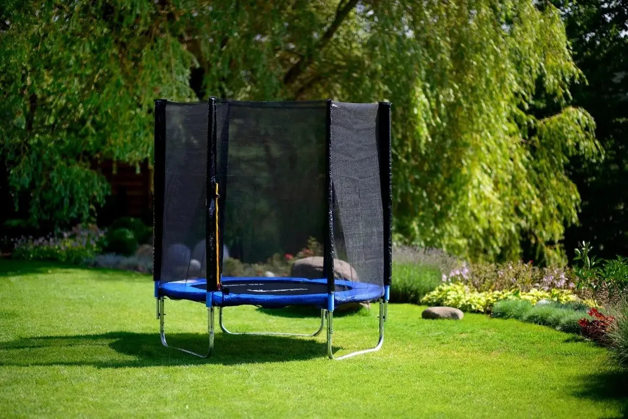 Батут Дитячий JUMP 183 см із захисною сіткою в ПОДАРУНОК Спортивний ...