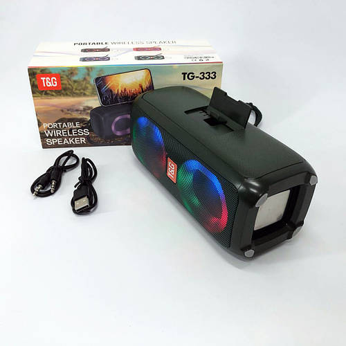 Блютуз колонка с флешкой и радио TG333, Bluetooth колонка для хорошей музыки, Колонка WS-343 для ...