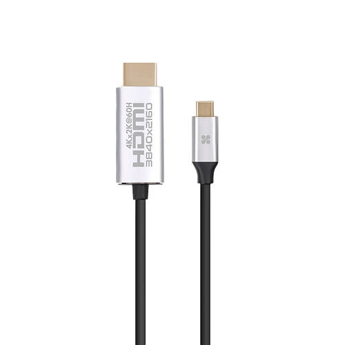 Кабель Promate HDMI-USB Type-C, v2.0, 1.8 m, Grey (hdlink-60h.grey ...