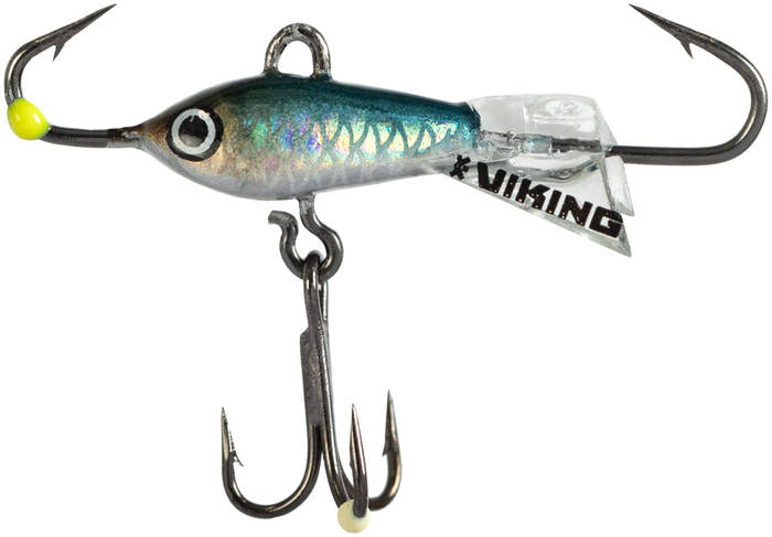 Балансир Viking Fishing Yeti Ice Jig 15mm 1.5g #01 Blue Glam 19190426 ...