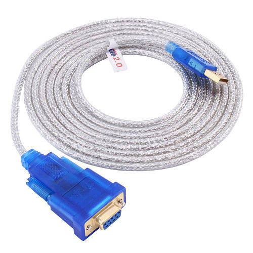 DTech USB to Serial Adapter 3 метра USB to RS232 DB9 Female Cable COM ...
