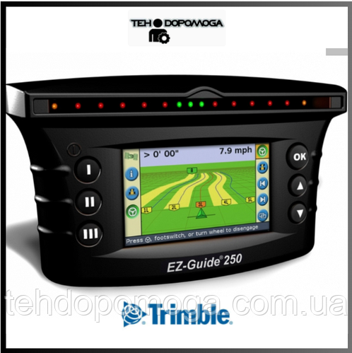 Курсовказівник Trimble EZ-Guide 250 + AD 15, GPS навігатор для трактора ...