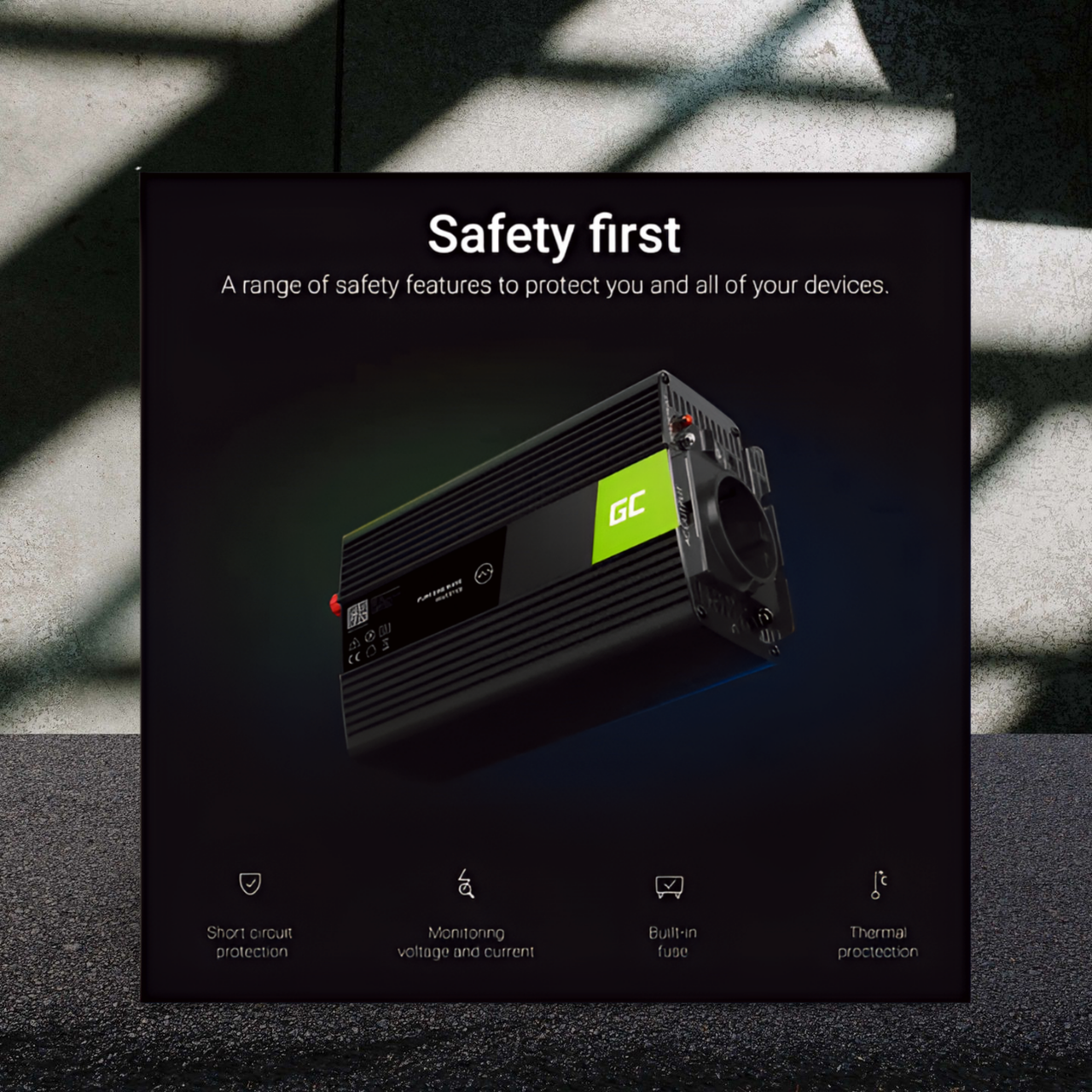 Автомобильный инвертор Green Cell 1500W/3000W: решение для ...