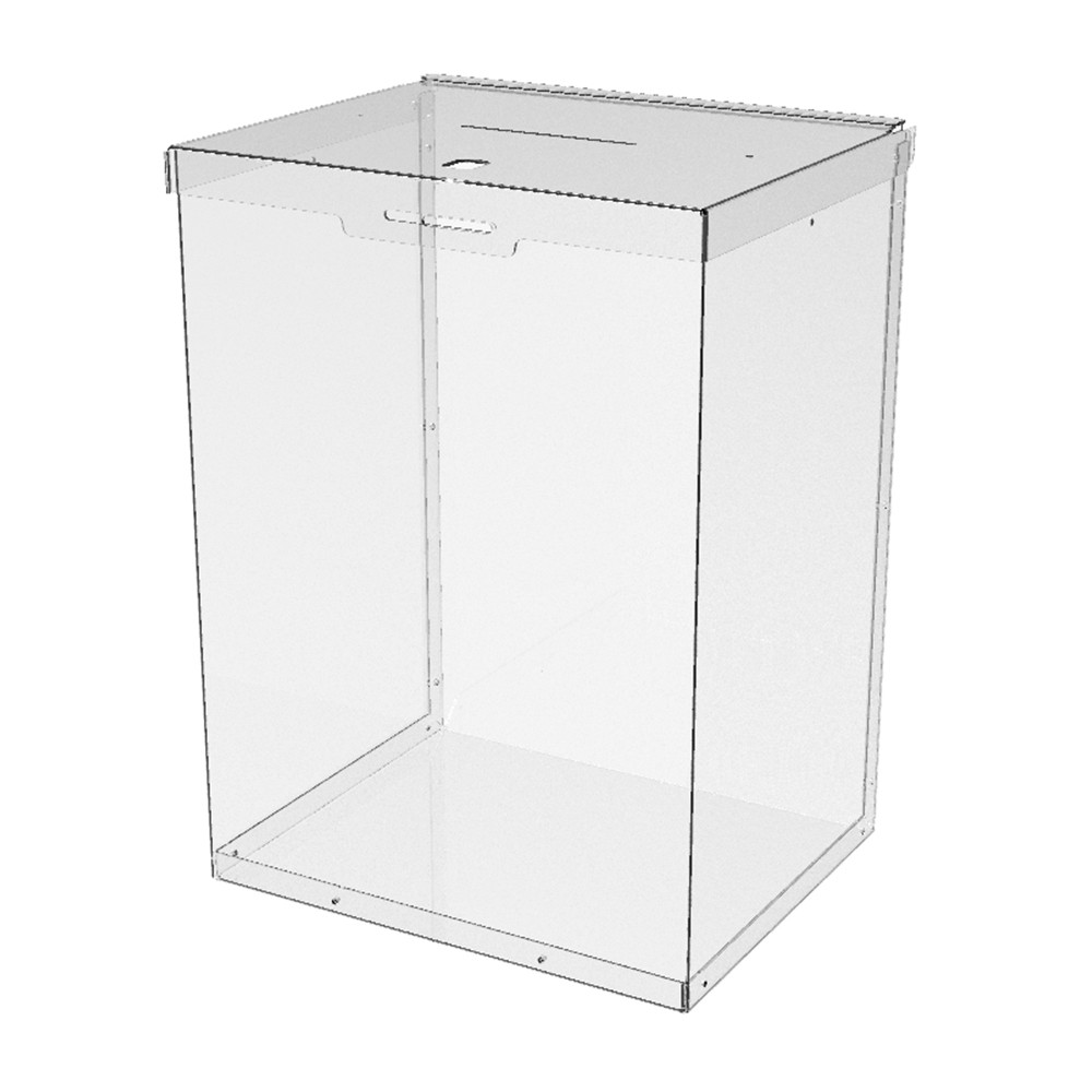 Ящик EKOSTAR с замком для пожертв та збору грошей 250x200x340. Об'єм 17 ...