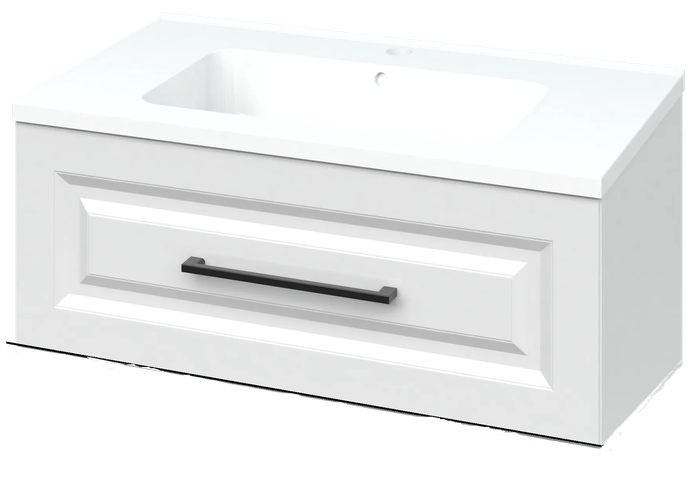 Тумба підвісна у ванну кімнату "Денвер" з умивальником "Родео" 60,70 ...