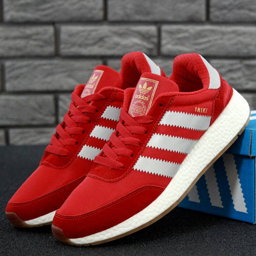 Чоловічі кросівки Adidas Iniki RUNNER BOOST, червоний, білий, В'єтнам ...