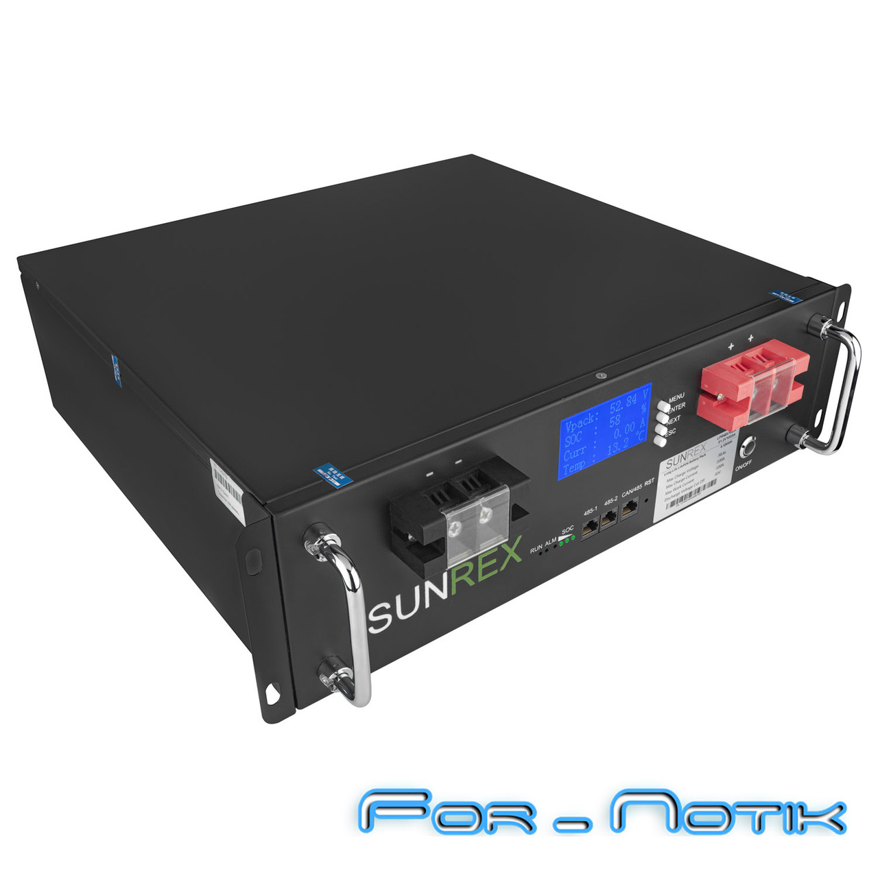 Аккумуляторная батарея SUNREX LPR48V100H, Емкость: 100Ah, 51.2V, 40 ...