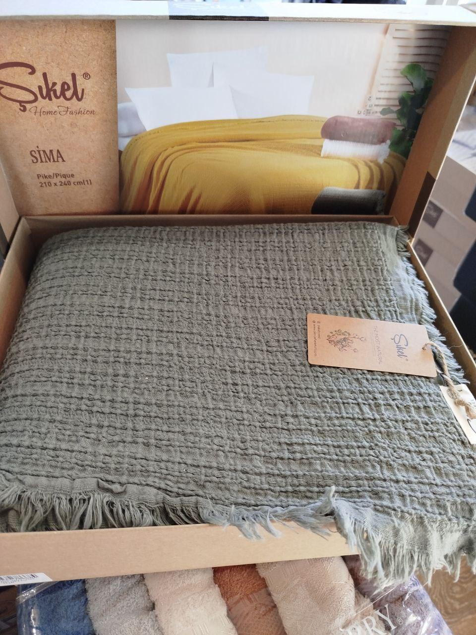 Покривало на ліжко Sikel Sima з бахрамою 210*240 - Turkey - купити за ...