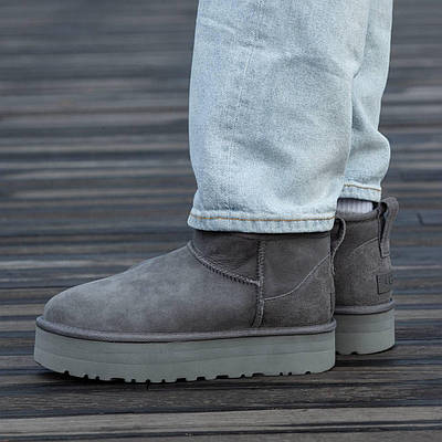 UGG Ultra Mini High Platform Grey 39 (ID#2563479232), цена: 3140 ...