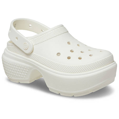 Crocs Stomp Clog White кроксы на платформе белые (ID#2532475136), цена ...