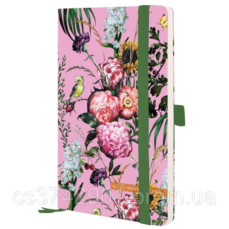 8524-25-6-A-OS Еженедельник 2025 Axent Partner Olga Selyshcheva, 125x195 мм, Summer (ID ...