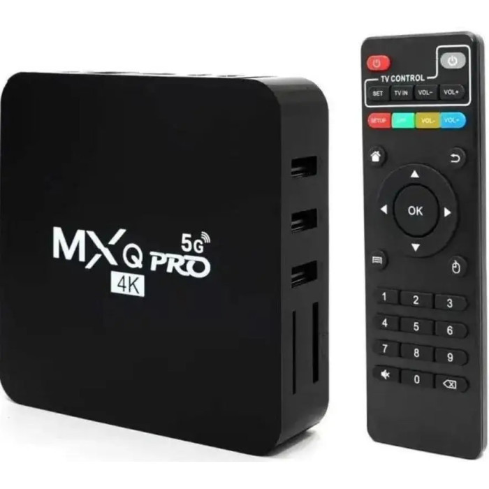 Смарт ТВ Приставка для телевизора TV BOX SMART с пультом TV Box Android ...