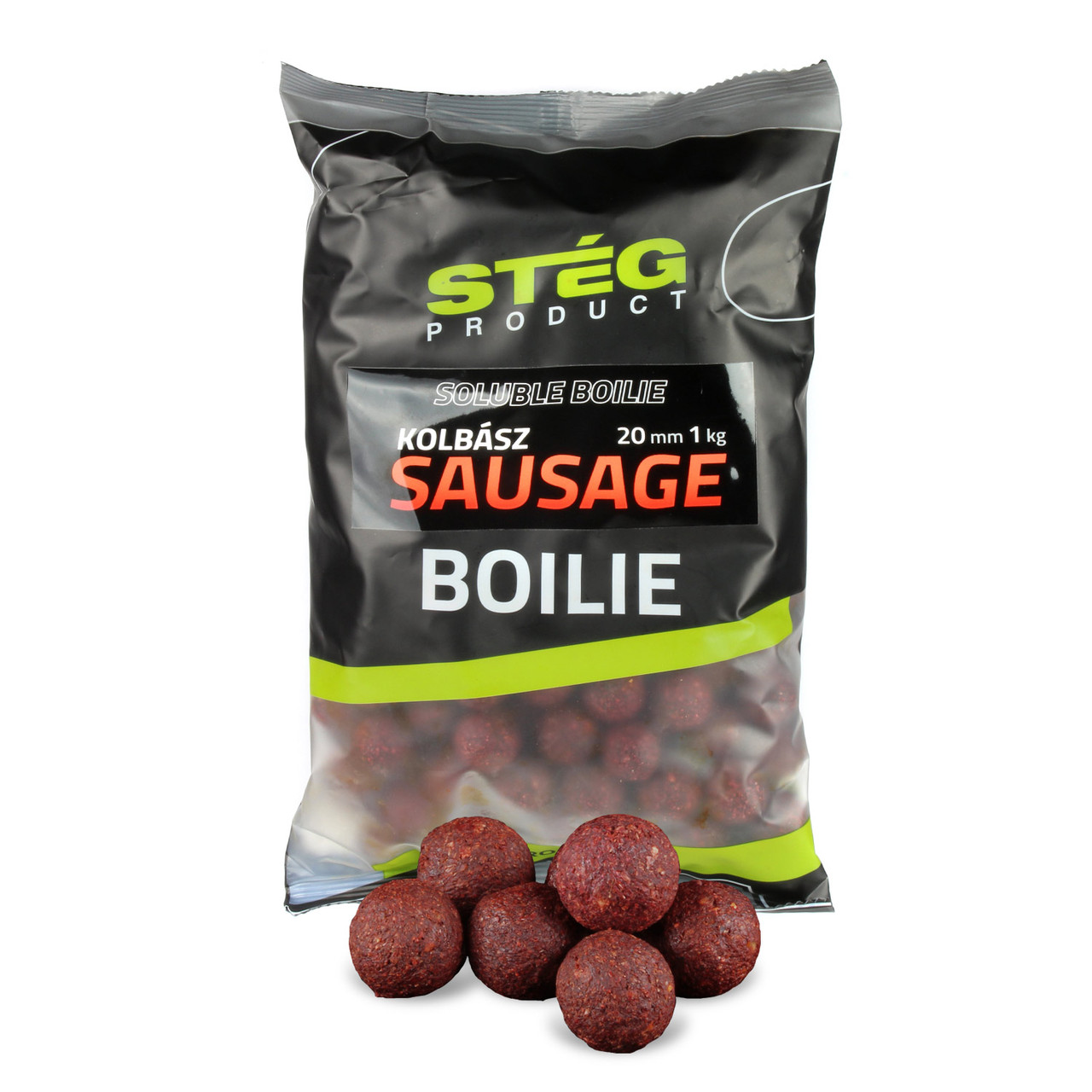 Бойли розчинні Steg Product Soluble Boilie Sausage 24mm 1kg купити в ...