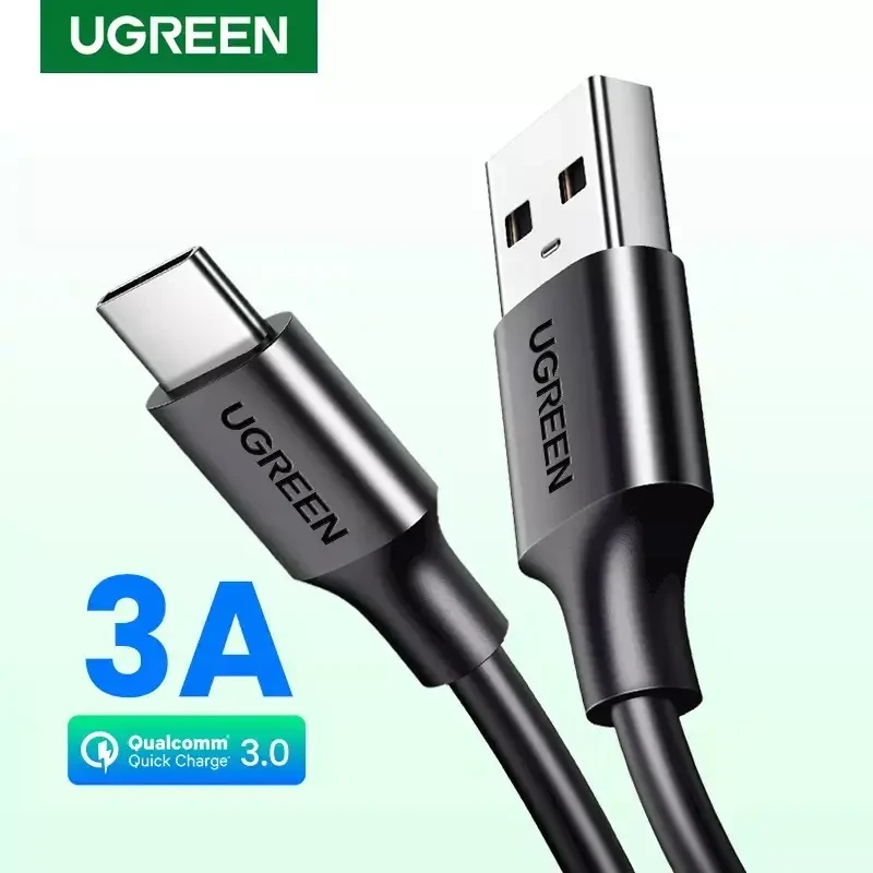 Оригинальний кабель UGREEN US287 USB - Type-C Cable 3м Black (60826 ...