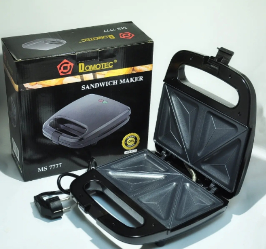 Сендвічниця — бутербродниця електрична з антипригарним покриттям 750 ВТ ...