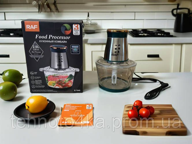 Подрібнювач блендер RAF R7040 2 л скло 6 лез 800 Вт (ID#2442478374), ціна: 1020 ₴, купити на Prom.ua