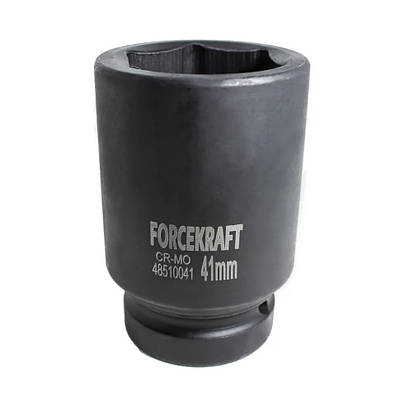 Головка ударная глубокая 13мм (6гр.),1/2" FORCEKRAFT FK-4458513, цена: 367.35 ₴, купить на Prom.ua