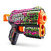 Скорострельный Бластер Skins Flux Zombie Stomper 8 Патронов X-Shot 699 ...