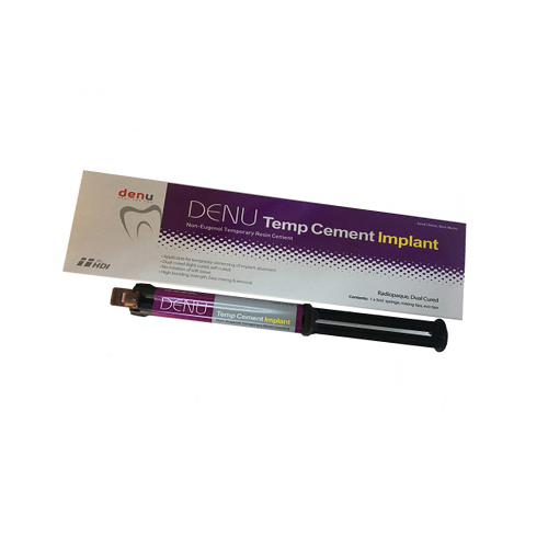 DENU Temp Cement Implant 5 мл=13 г/Дену Темп Цемент Імплант клікер HDI ...