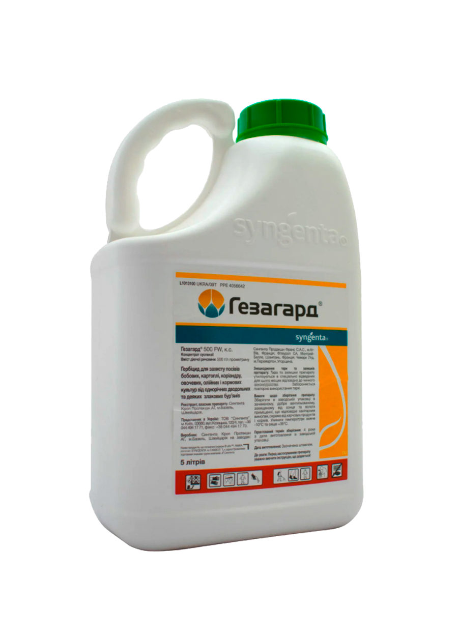 Гербицид Гезагард (Прометрин 500 г/л) Сингента Syngenta 5 л, цена: 1976 ...