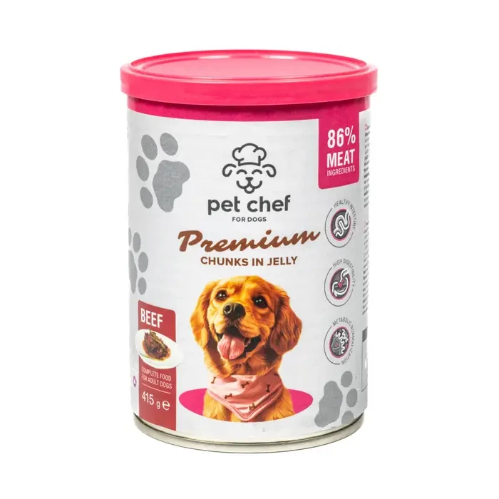 Pet Chef консерва для собак 415 г (яловичина) - купити за найкращою ...