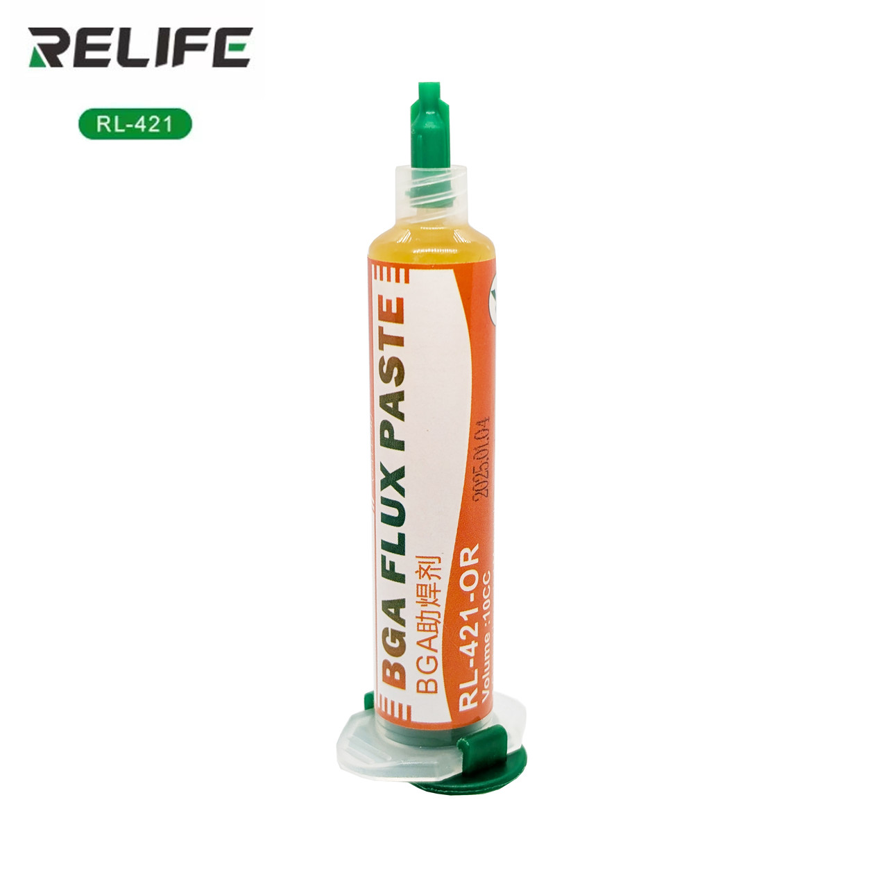 Флюс-паста RELIFE RL-421-OR 10 мл, шприц, ціна: 145 ₴, купити на Prom.ua