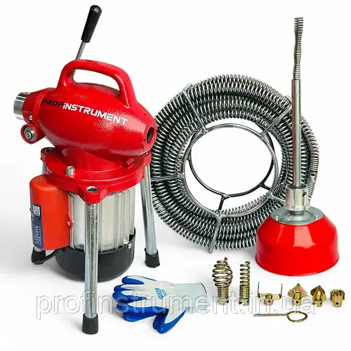 Апарат для прочищення труб GQ-80 (Ø32-110 мм) Машина для прочистки ...