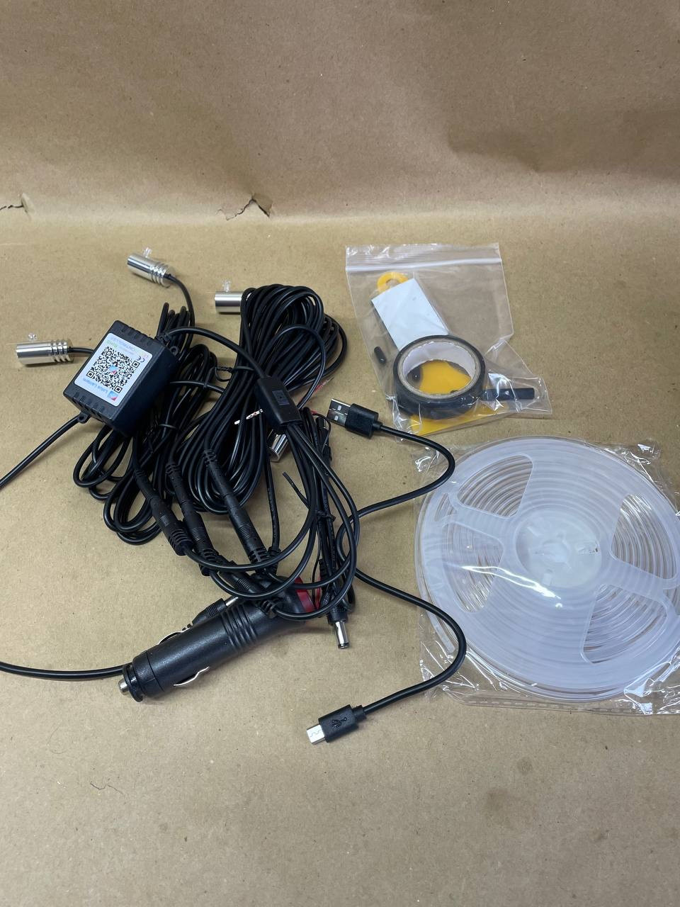 Автомобильная RGB-подсветка TABEN с дистанционным управлением (ID ...