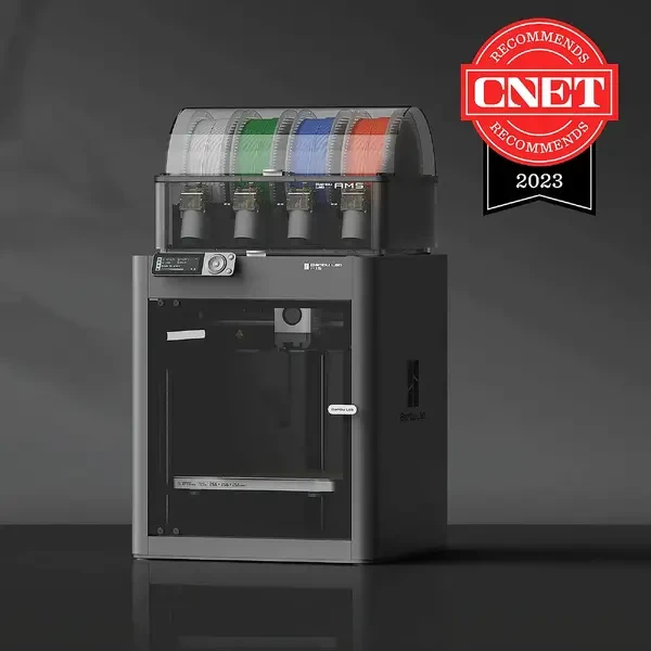 3D-принтер Bambu Lab P1S Combo с AMS FDM/FFF-печать, высокая скорость, поддержка множества ...