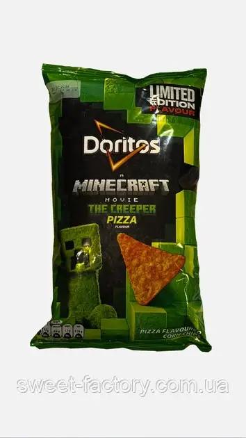 Снеки Doritos Minecraft Movie The Creeper Pizza 100g: продаж, ціна у ...