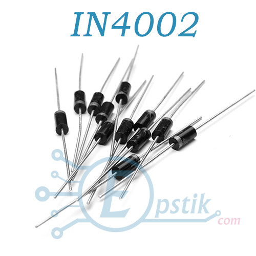 Диод выпрямительный 1N4002 IN4002 1A 100В DO-41 (ID#459829347), цена: 0 ...