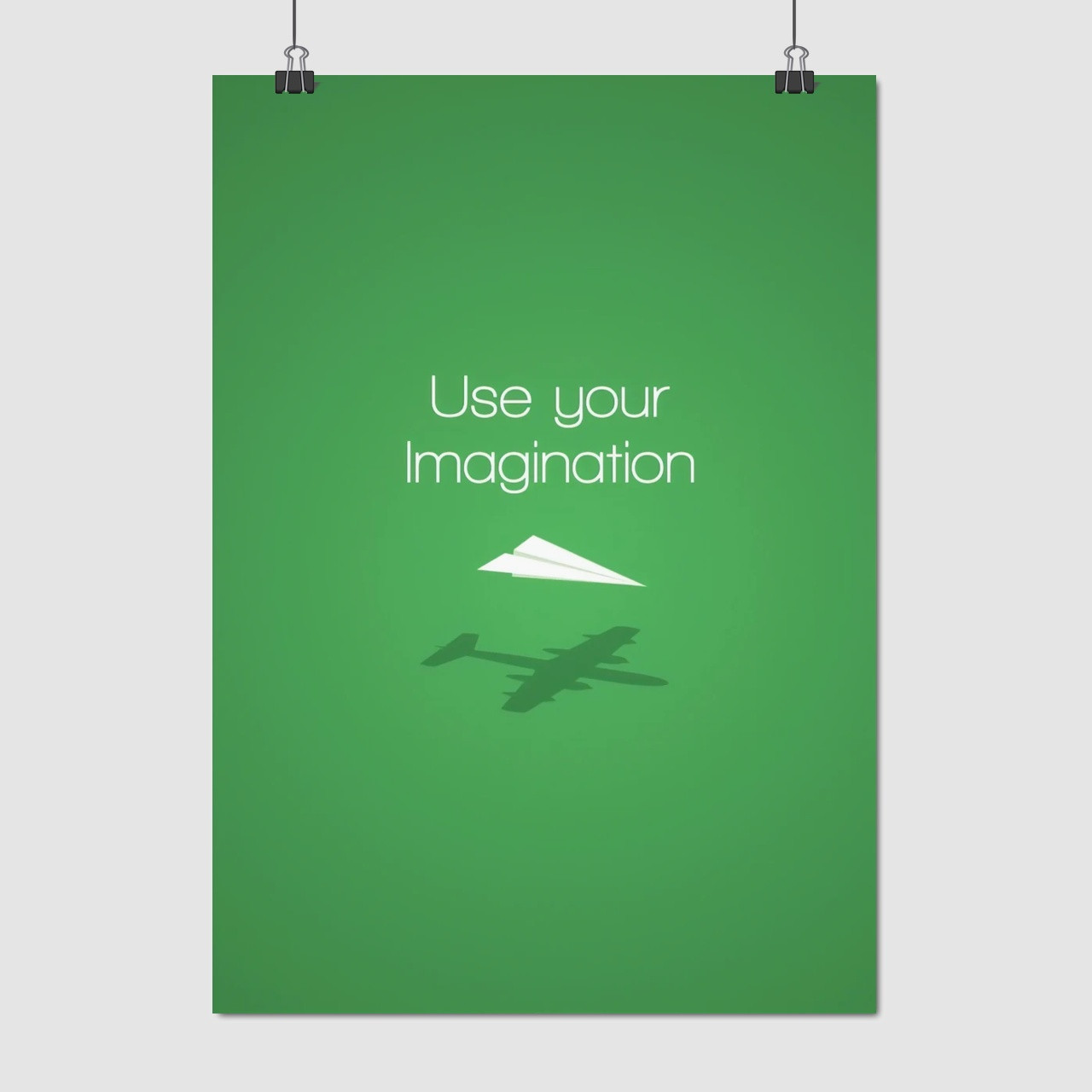 Плакат "Use your imagination", 60×43см: продажа, цена в Львове. Картины от "GeekPostersUA ...