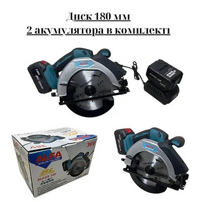 Дисковая циркулярная пила в комплекте с акумулятором, Makita 300 для ...